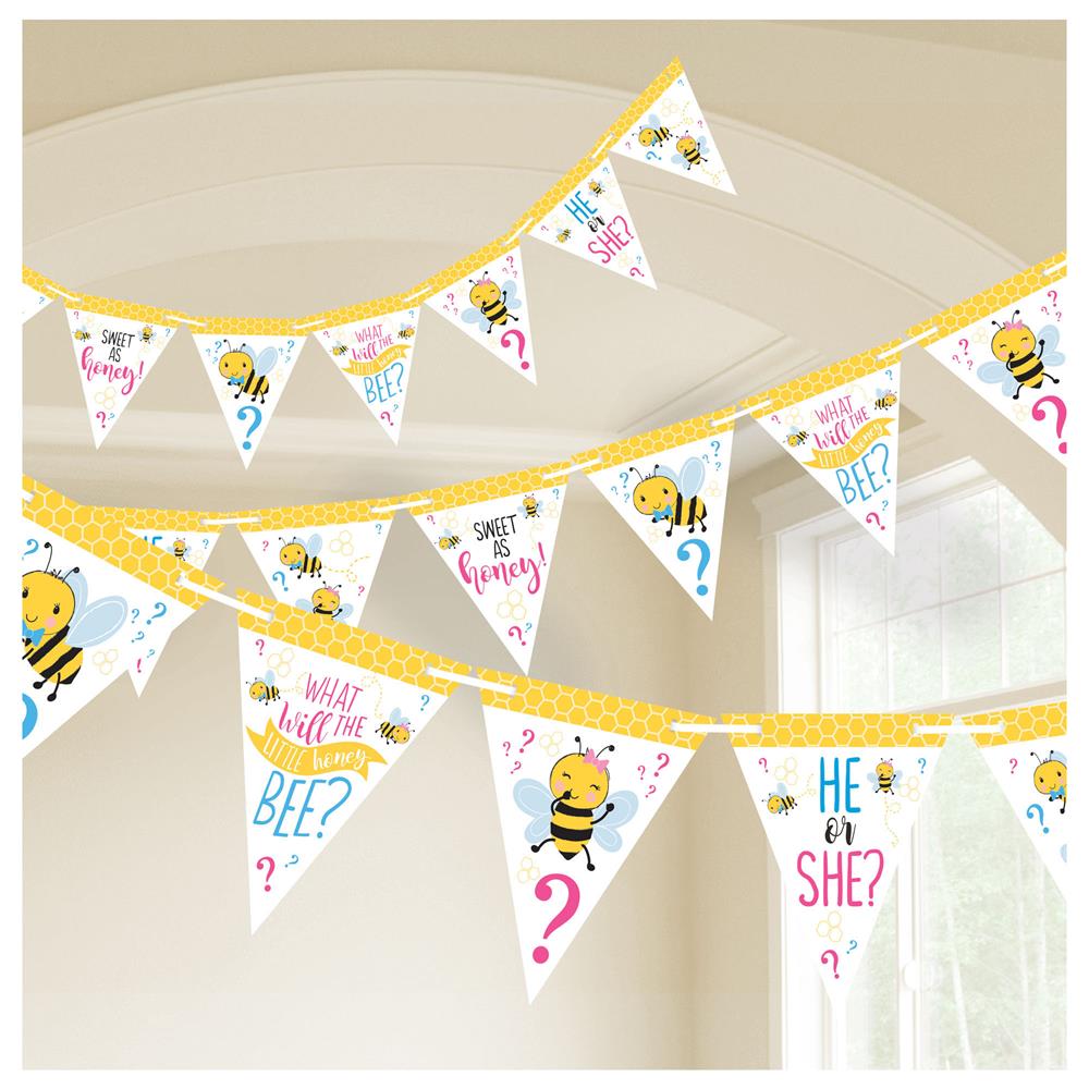 What Will It Bee Pennant Banner – Toy World Inc