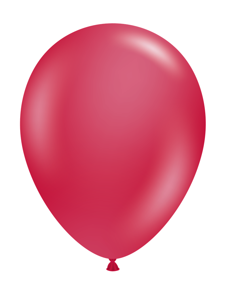 Tuftex Pearlized Starfire Red 5 inch Latex Balloon 50ct – Toy World Inc