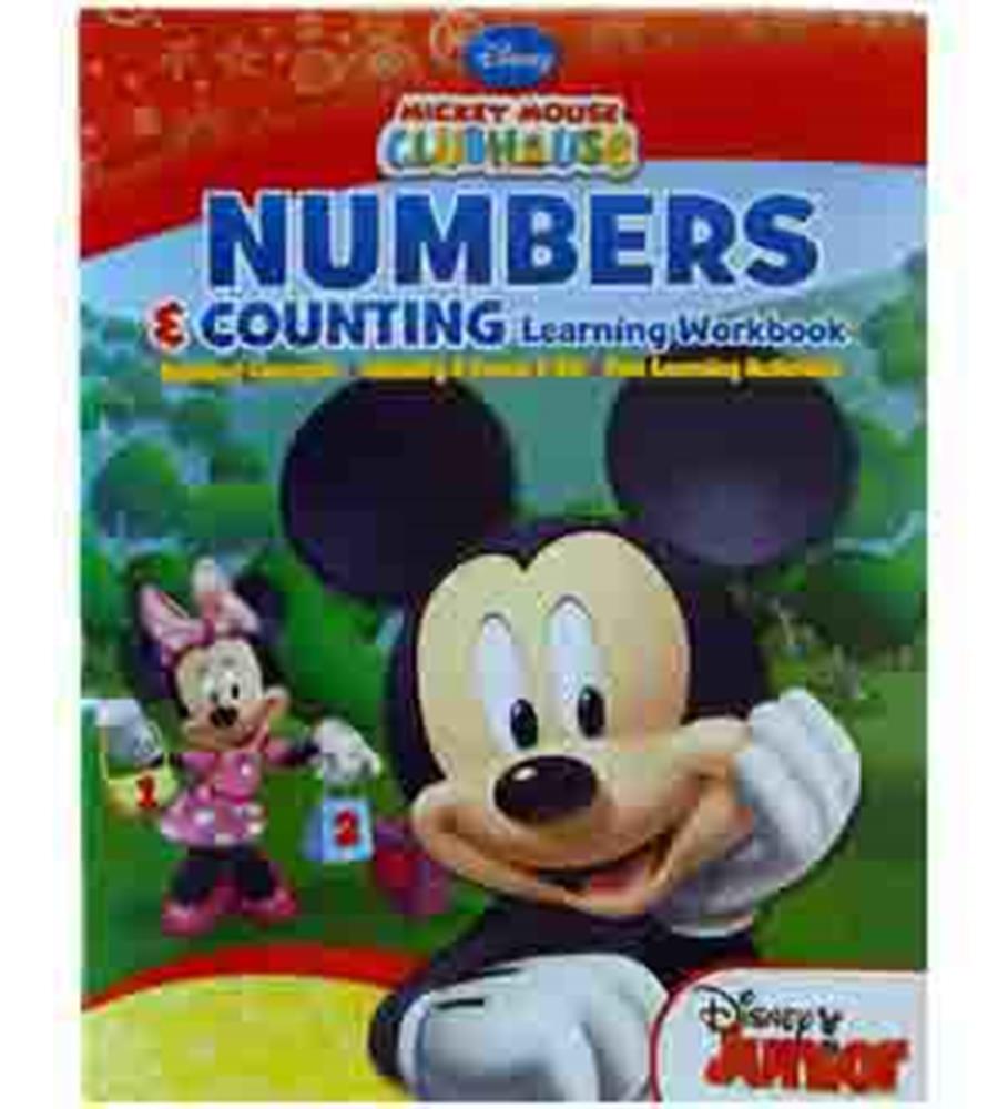 Mickey Mouse Work Book - Number and Counting – Toy World Inc