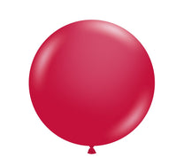 Tuftex Pearlized Starfire Red 36 inch Latex Balloons 1ct – Toy World Inc