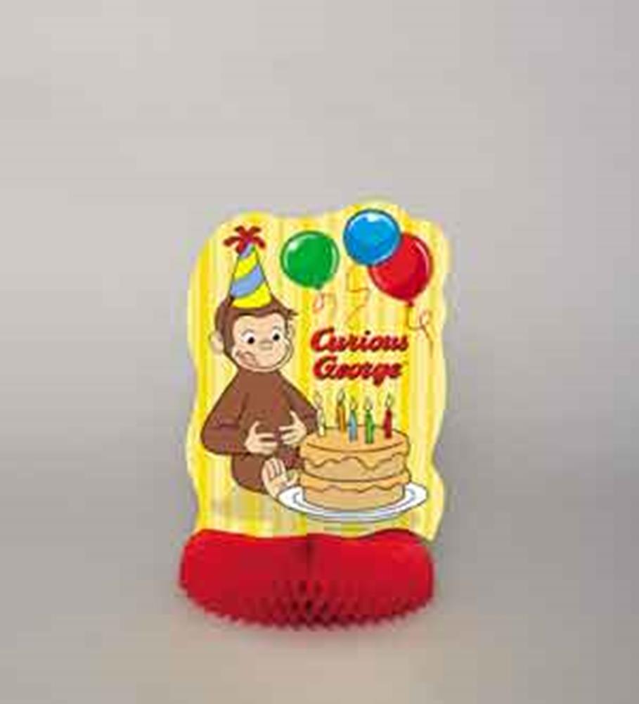 Curious George Centerpiece 14 in – Toy World Inc