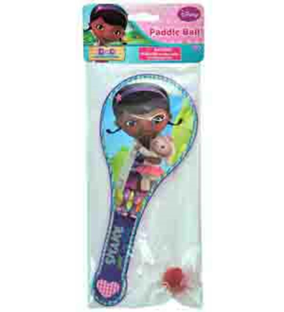 Doc Mcstuffins Paddle Ball – Toy World Inc