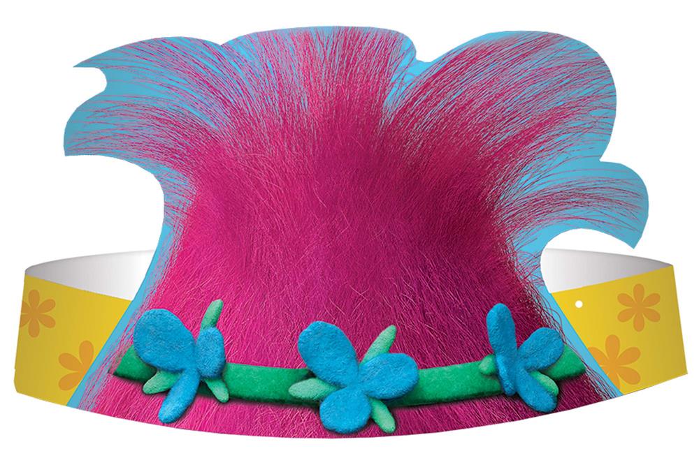 Trolls Hat 8ct – Toy World Inc