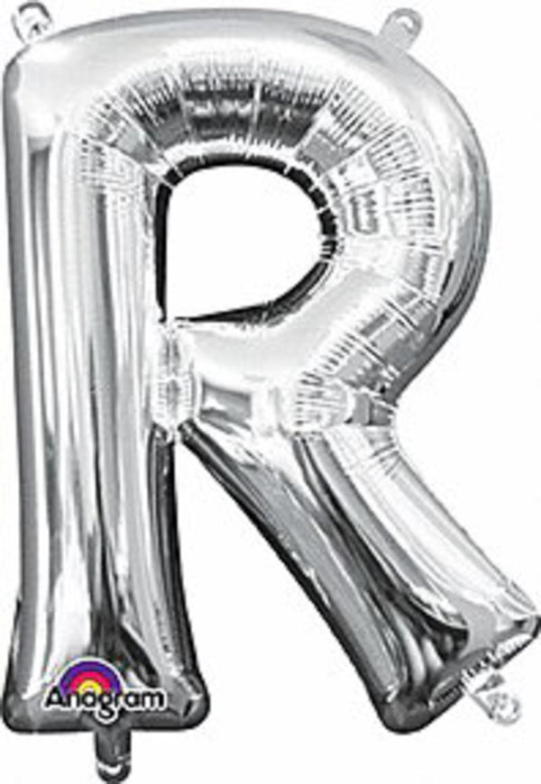 Anagram 16in Balloon Letter R Silver – Toy World Inc