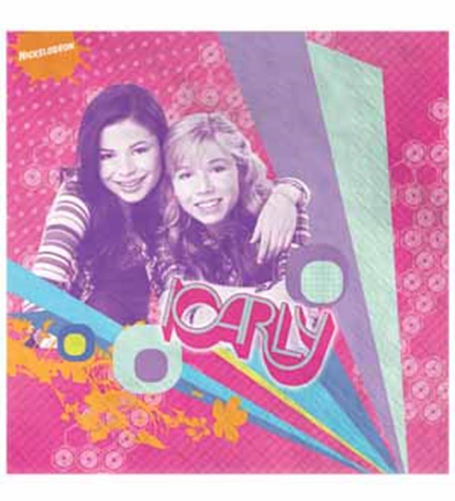 iCarly Napkin (L) 16ct – Toy World Inc