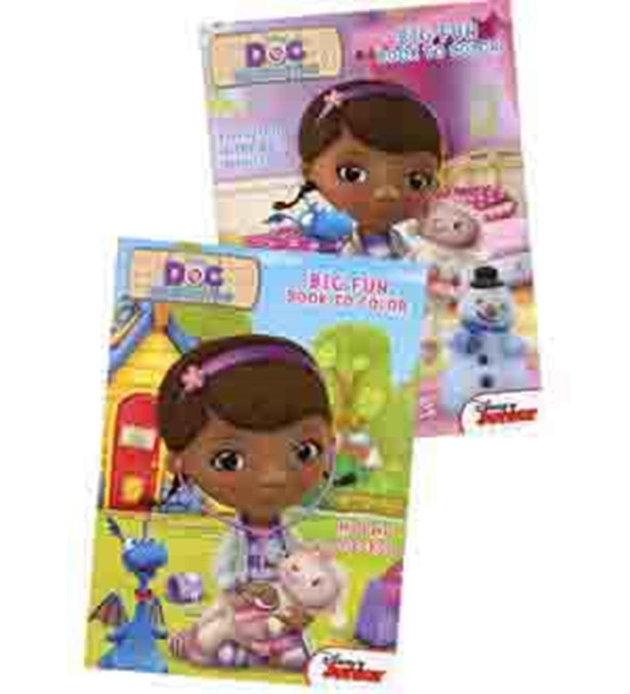 Doc Mcstuffins Coloring and Activity Boo – Toy World Inc