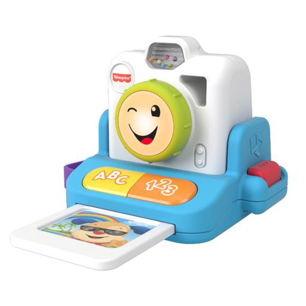 Fisher Price Ríe y aprende Haz clic y aprende Cámara instantánea – Toy ...
