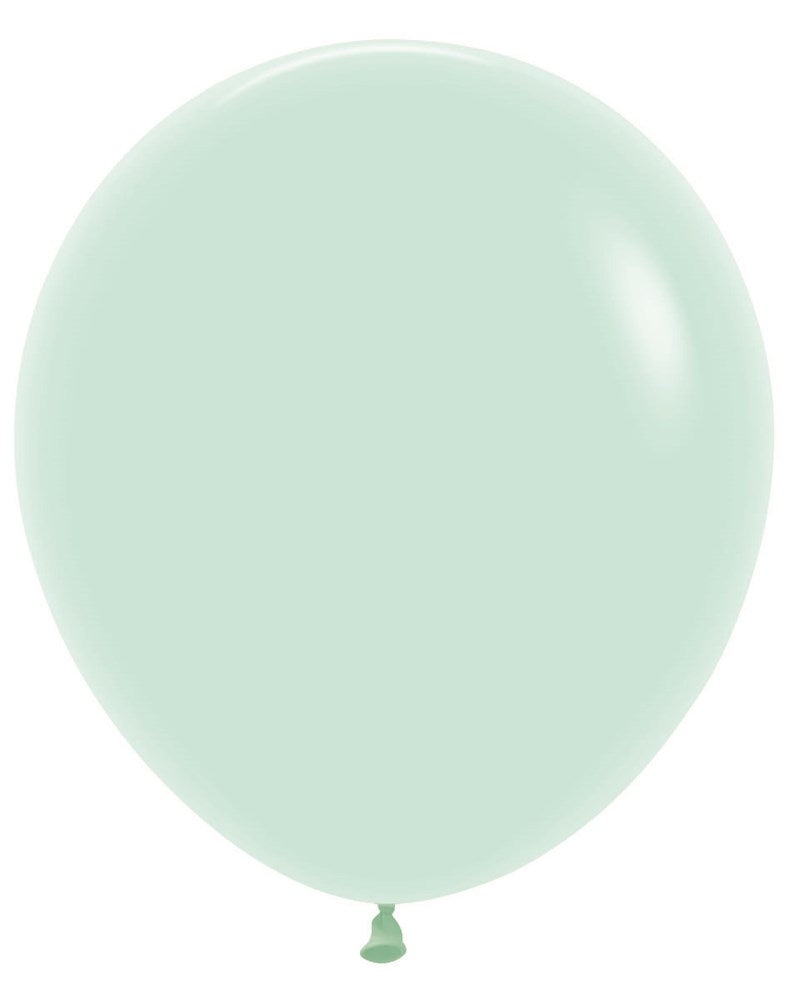 18 inch Sempertex Pastel Matte Green Latex Balloons 25ct – Toy World Inc