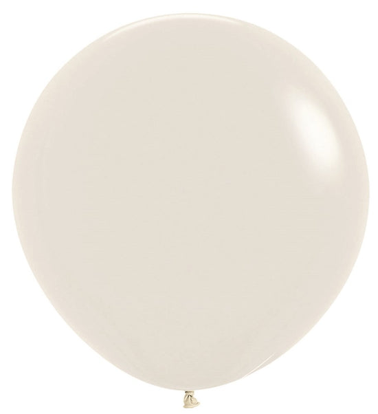 24 inch Sempertex Pastel Dusk Cream Latex Balloons 10ct – Toy World Inc