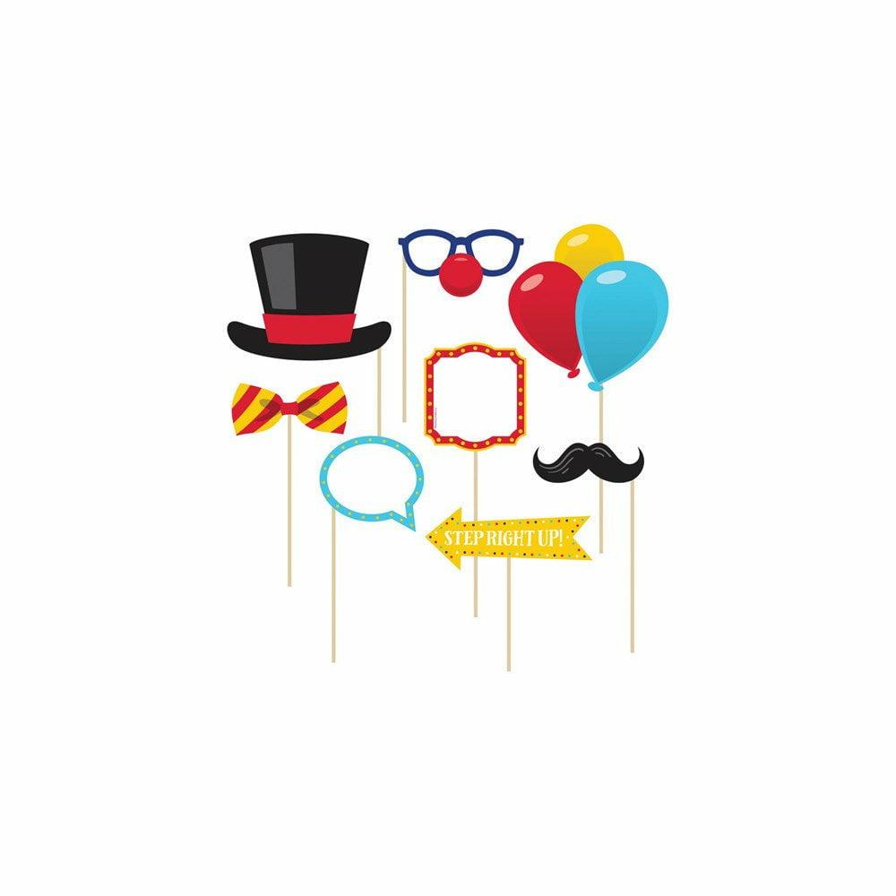 Carnival Photo Booth Kit 9Ct – Toy World Inc