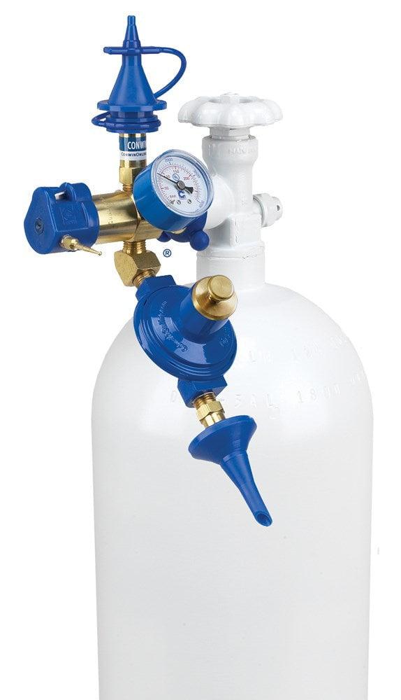 Conwin Bubble Inflator with Soft-Touch Push Valve - Toy World Inc