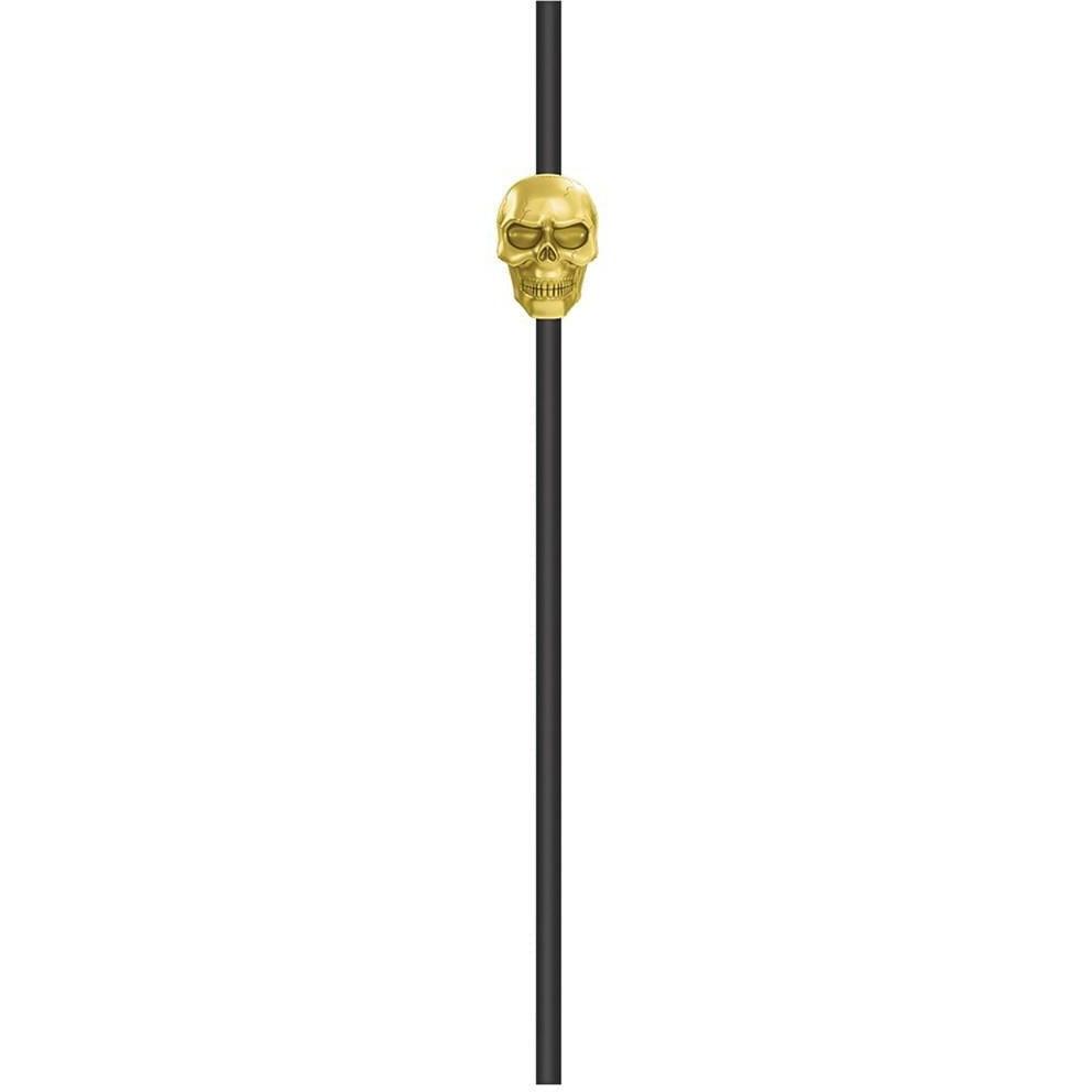 Skull Reusable Plastic Straws 6ct – Toy World Inc